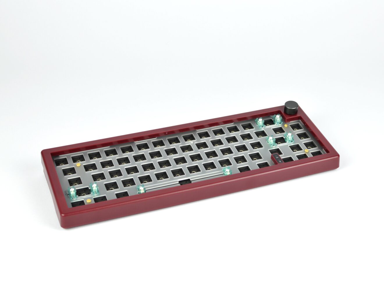 GMK67 Gasket Mount Mechanical Keyboard Kit w/ knob – RGB – Tri-Mode ...